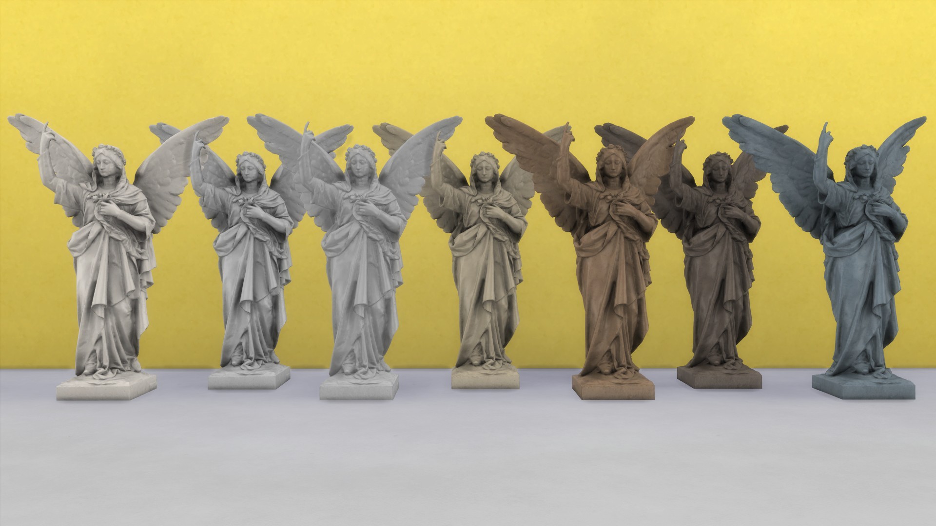 Angel Statue by TheJim07 at Mod The Sims 4 » Sims 4 Updates