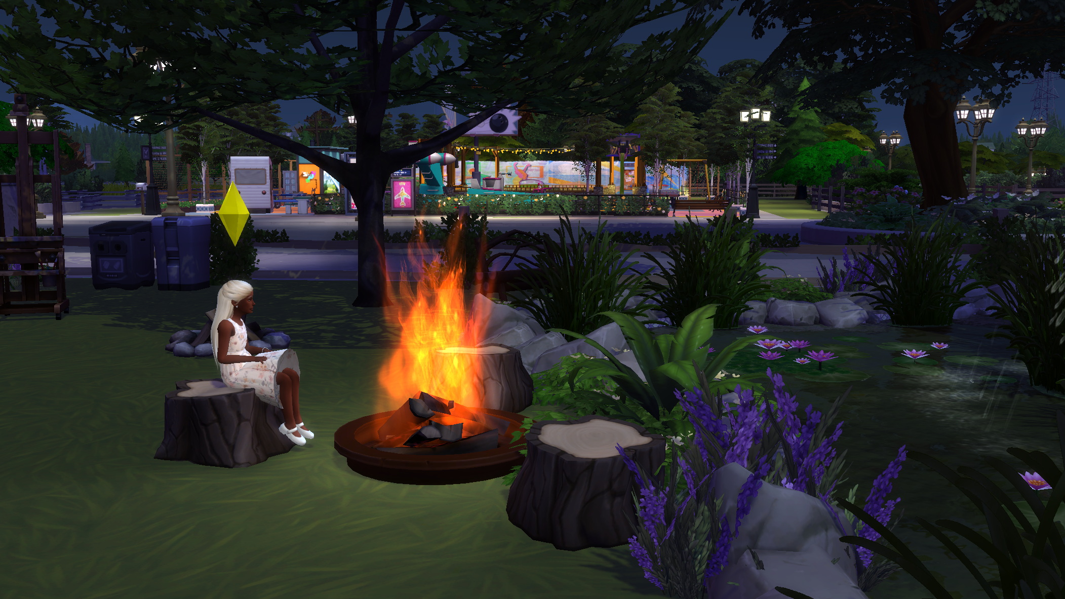 Children can light campfire and bonfire and also fire dance at Mod The ...