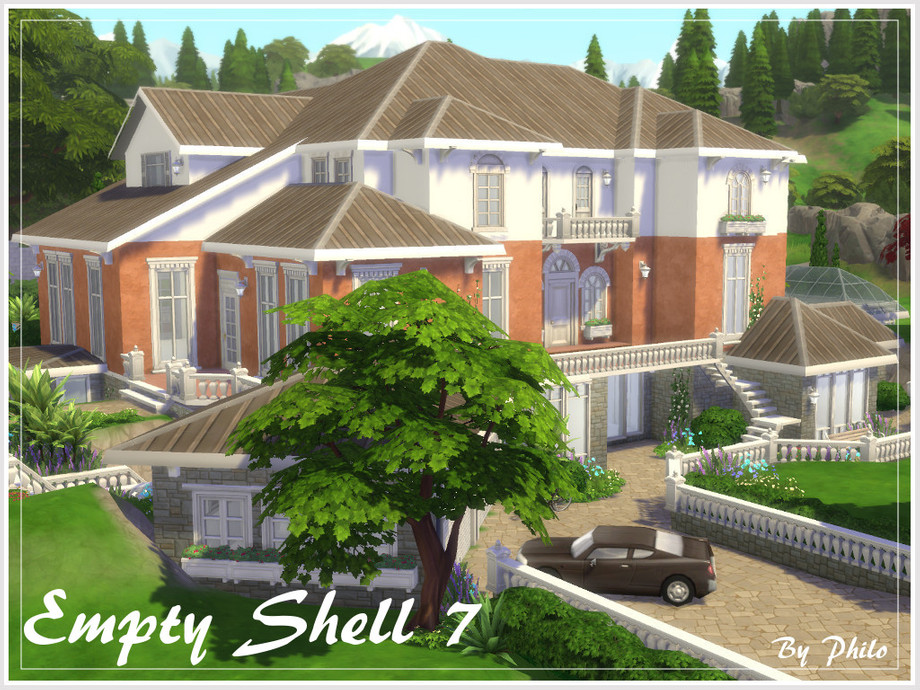 Hugo's Mansion Empty Shell by philo at TSR » Sims 4 Updates
