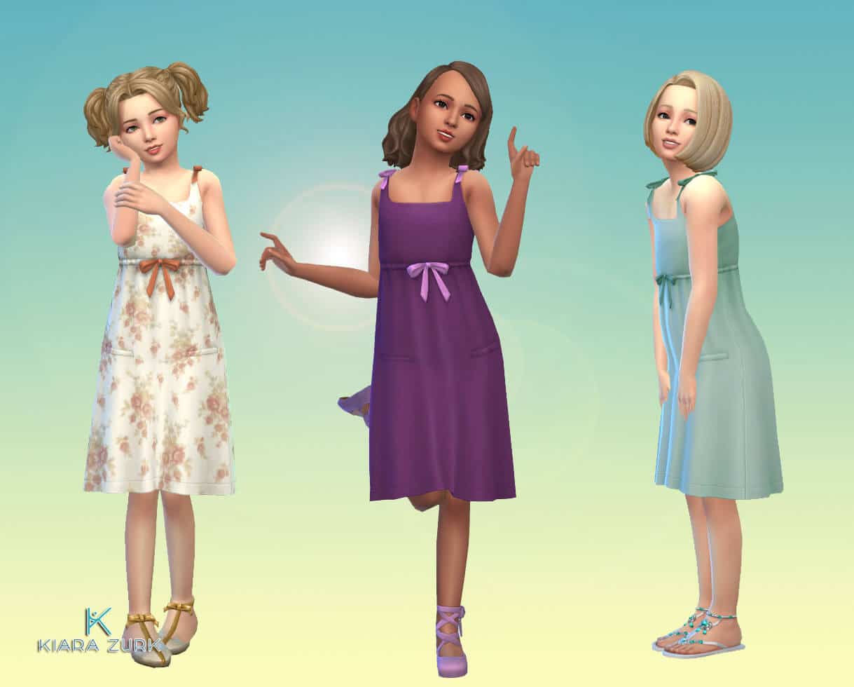 NEW GP10 Dress at My Stuff Origin » Sims 4 Updates