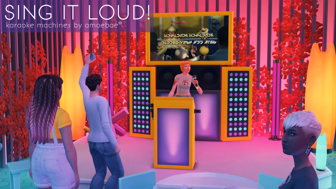 Sims 4 karaoke downloads » Sims 4 Updates