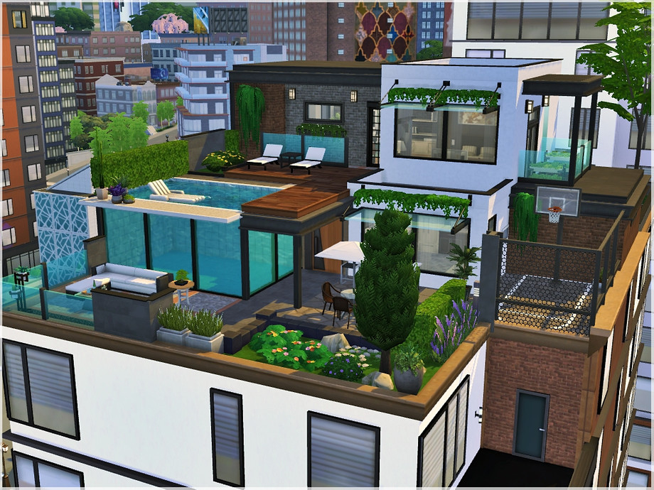 Fountainview Penthouse by Ray_Sims at TSR » Sims 4 Updates