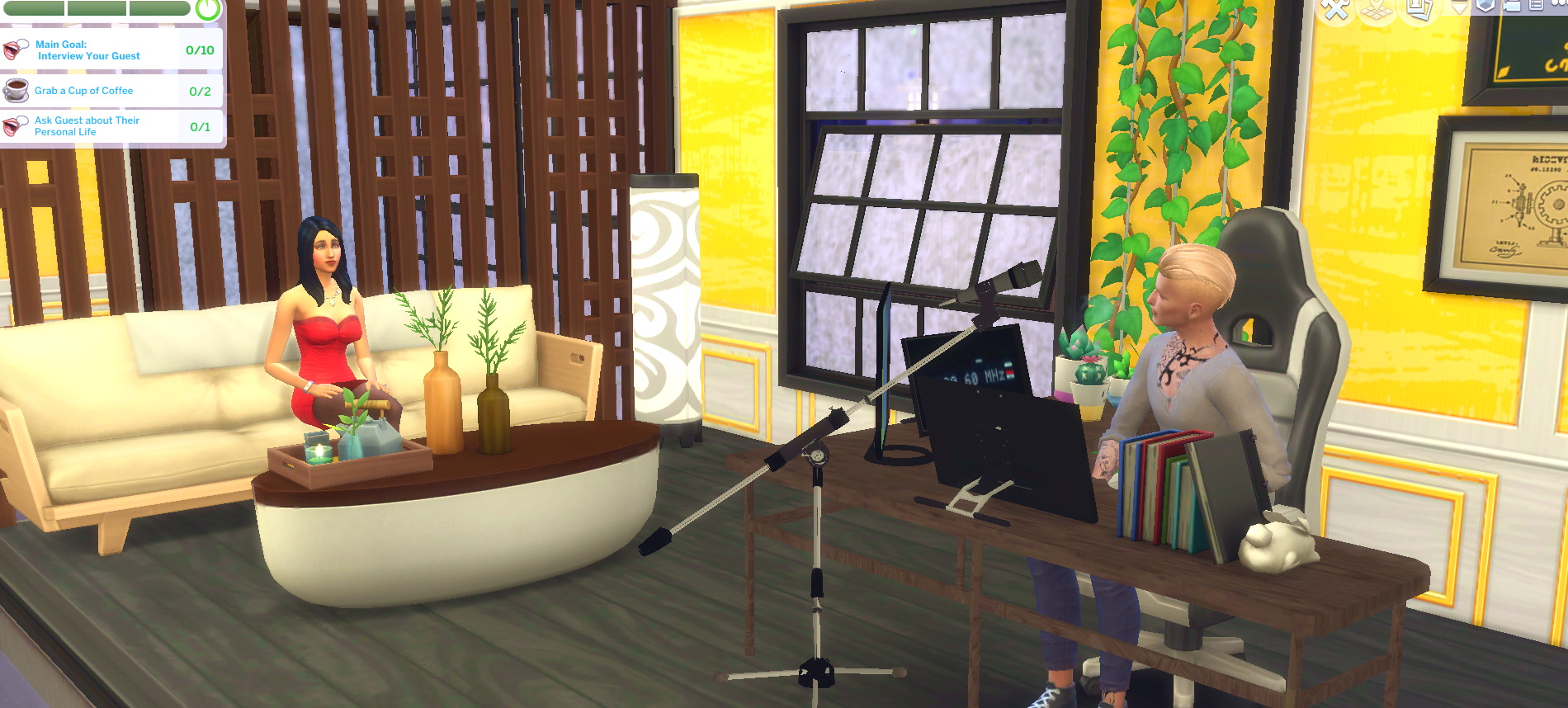 Radio Host Hobby by MiraiMayonaka at Mod The Sims 4 » Sims 4 Updates