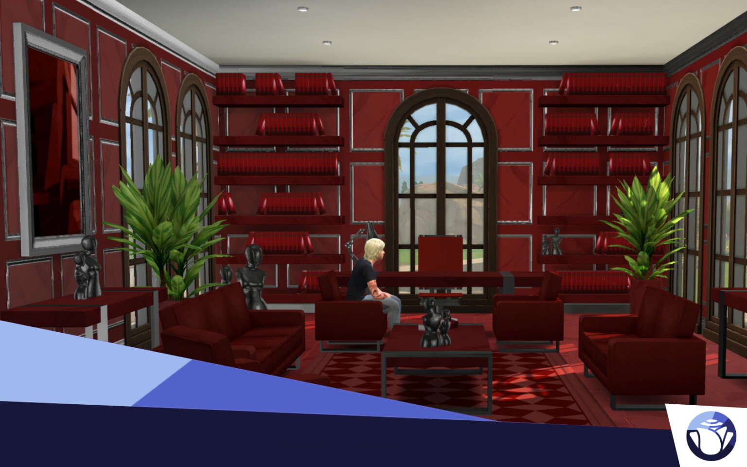Kantoor Office Set (Golden Office) by Cicada at Mod The Sims 4 » Sims 4 ...