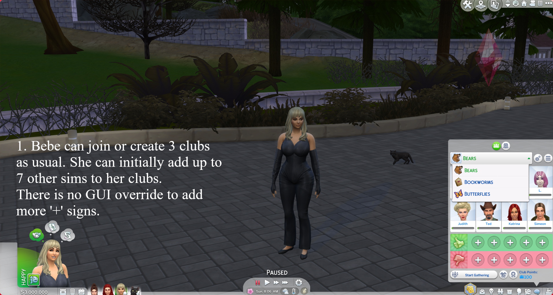 TS4 GT Club Limits Removed by o19 at Mod The Sims 4 » Sims 4 Updates