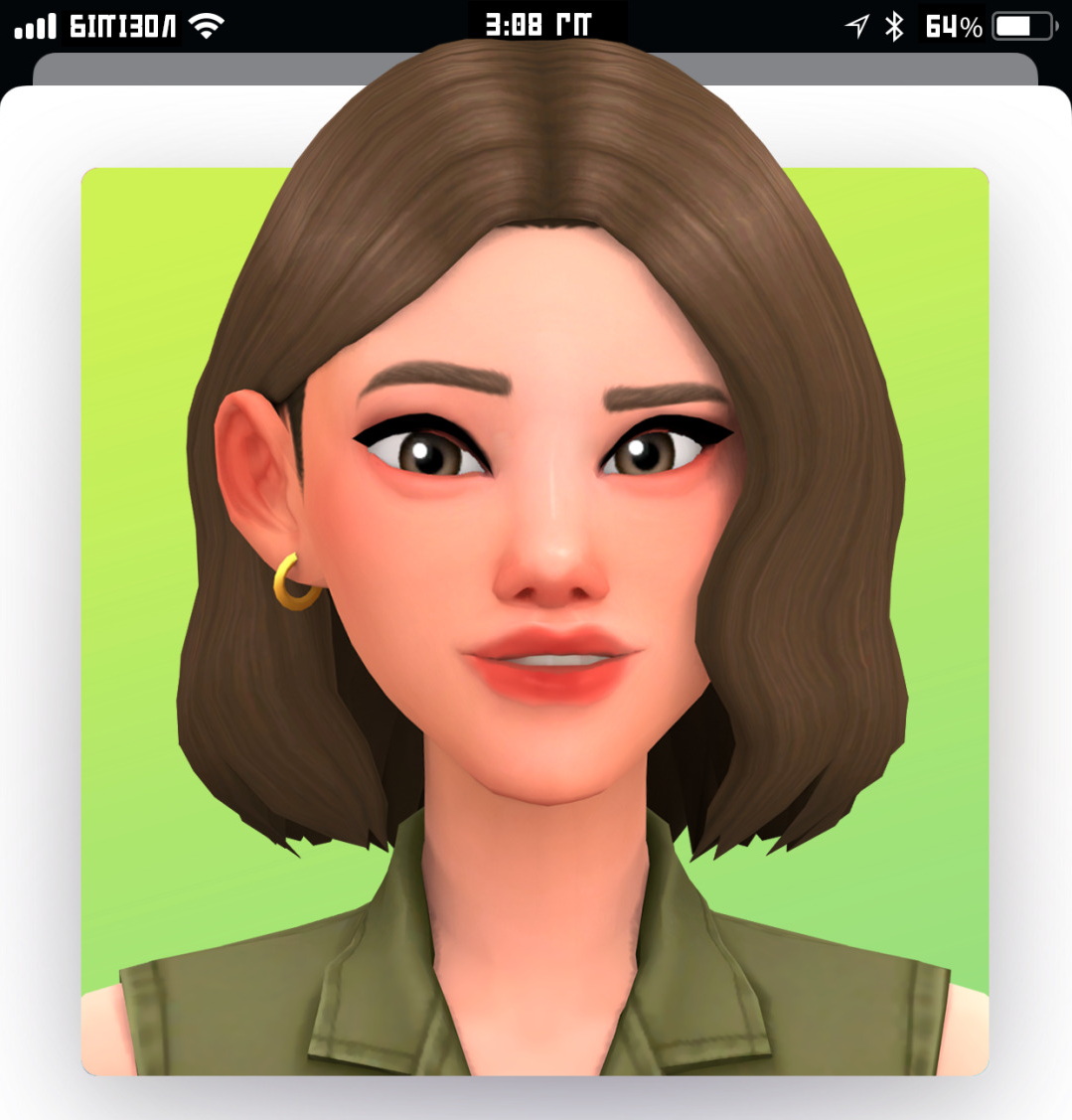 Olivia hair at Marso Sims » Sims 4 Updates