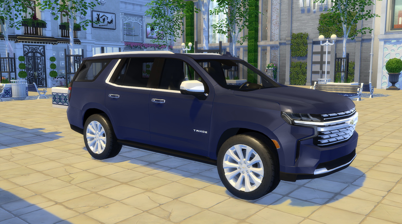 2021 Chevrolet Tahoe at LorySims » Sims 4 Updates