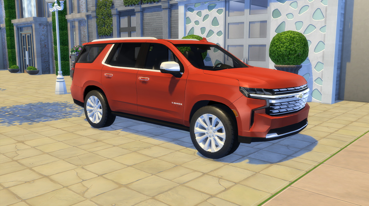 2021 Chevrolet Tahoe at LorySims » Sims 4 Updates