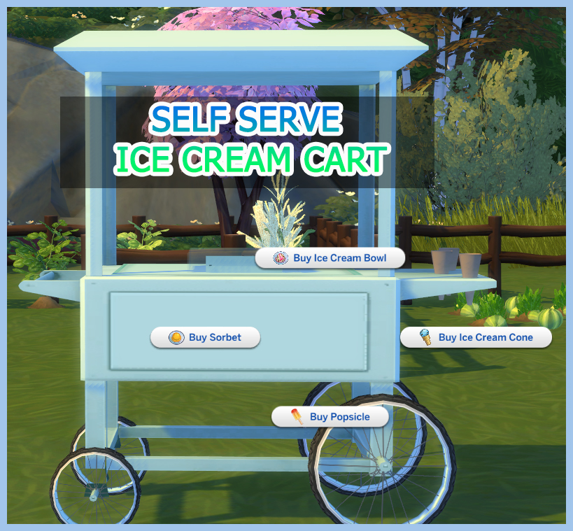 Frozen Summer Ice - Ice Cream Set at Icemunmun » Sims 4 Updates
