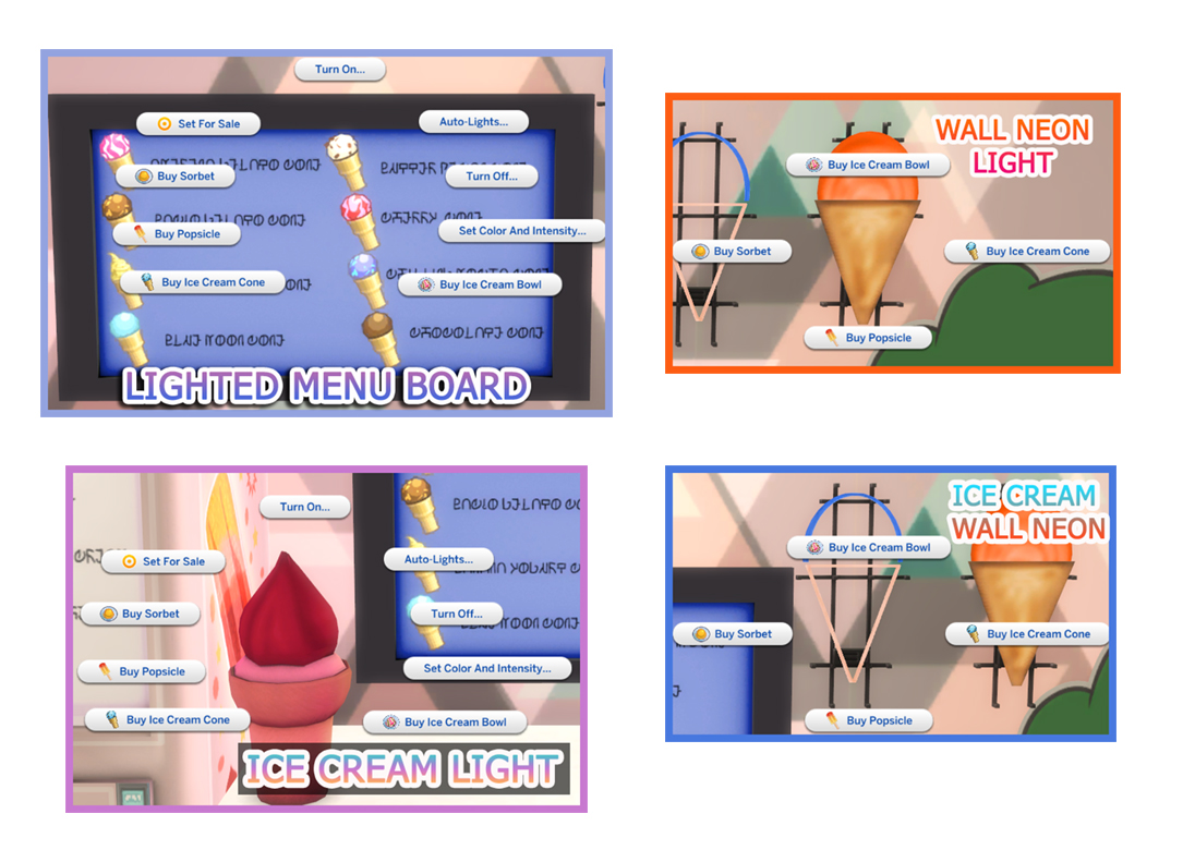 Frozen Summer Ice - Ice Cream Set at Icemunmun » Sims 4 Updates