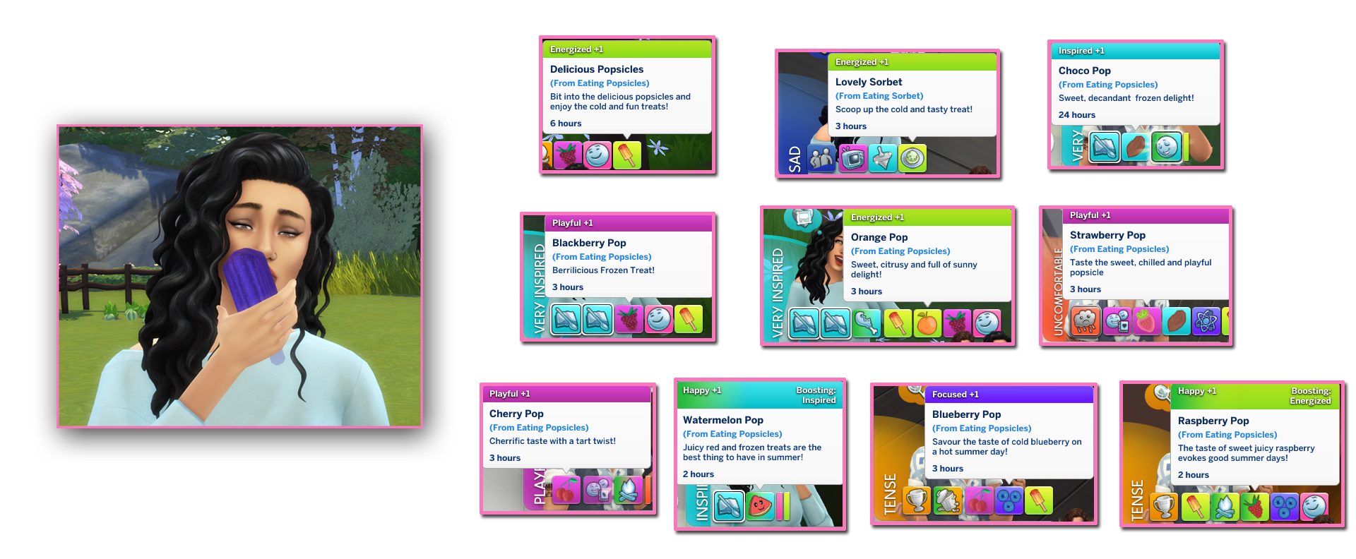 Frozen Summer Ice - Ice Cream Set at Icemunmun » Sims 4 Updates