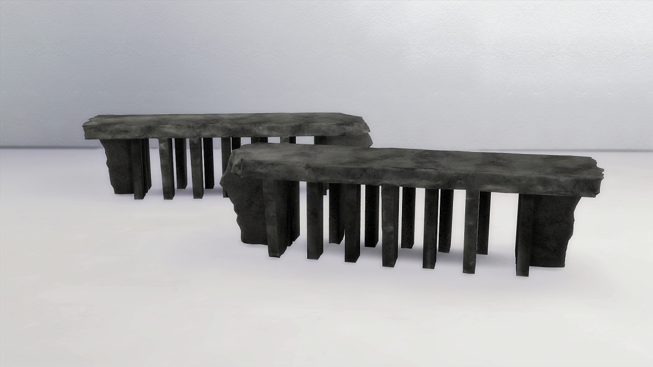 BESPOKE STONE TABLE at Meinkatz Creations » Sims 4 Updates