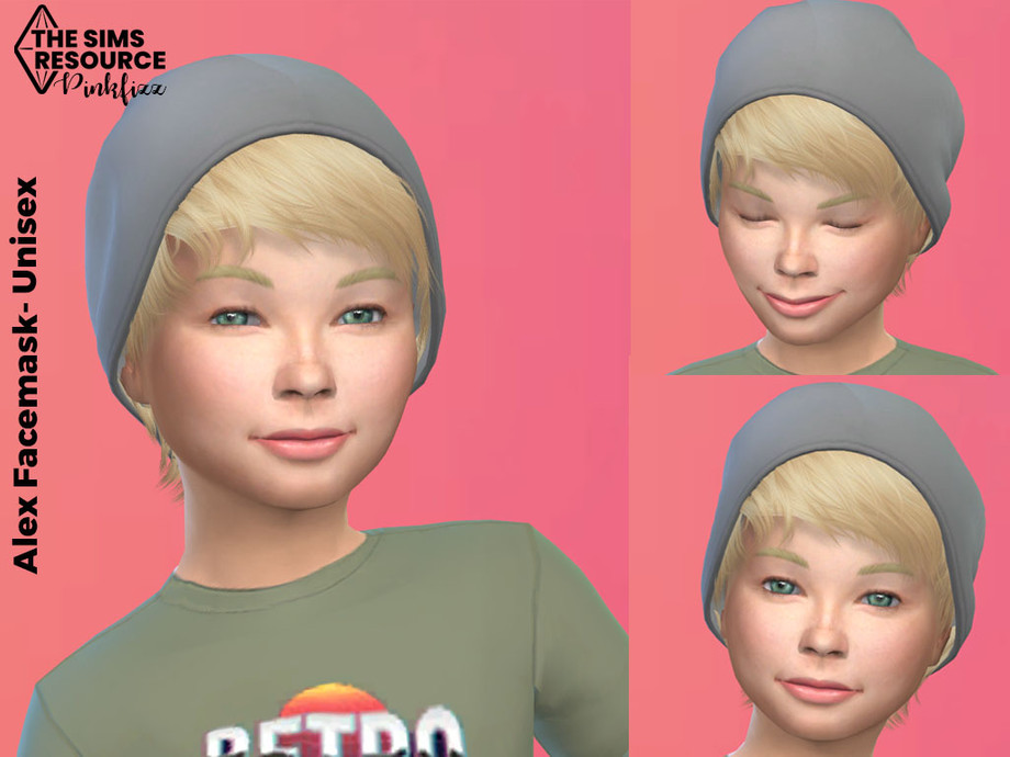 Alex Child Facemask by Pinkfizzzzz at TSR » Sims 4 Updates