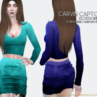 Chloe Top at Leo Sims » Sims 4 Updates