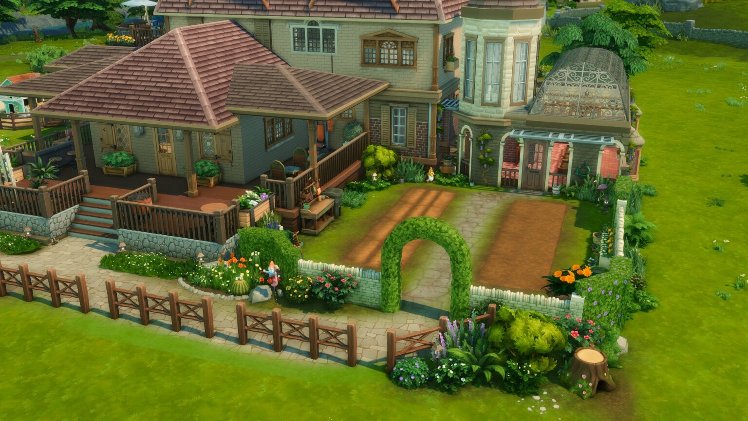 Family Farm House - Cottage Living by ynn016 at Mod The Sims 4 » Sims 4 ...