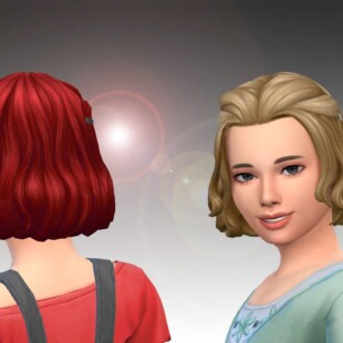 Cora Hair & Acc at Vittler Universe » Sims 4 Updates