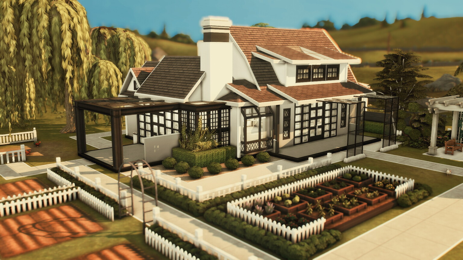 Modern Farm by plumbobkingdom at Mod The Sims 4 » Sims 4 Updates