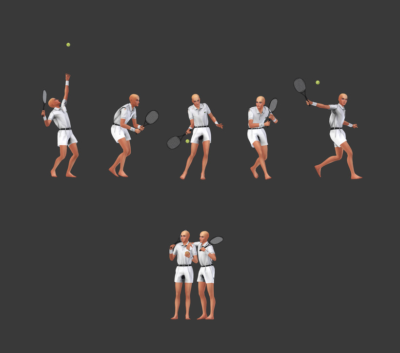 BED & MUSAE TS4 M Wimbledon tennis sets at Bedisfull – iridescent ...