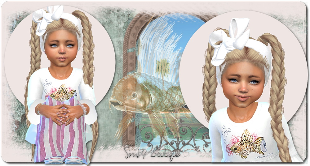 Designer Set for Toddler Girls TS4 Mermaid Pt II at Sims4-Boutique ...