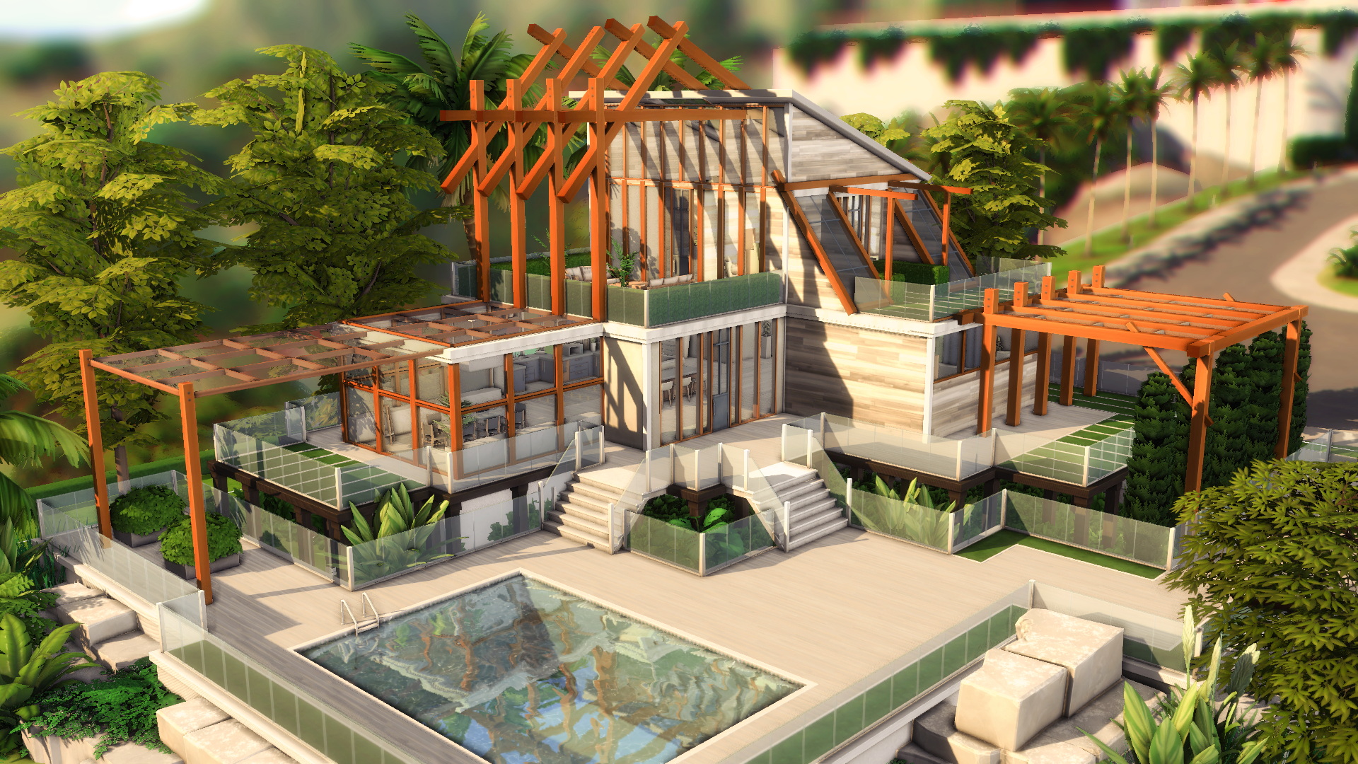 Eco House by plumbobkingdom at Mod The Sims 4 » Sims 4 Updates