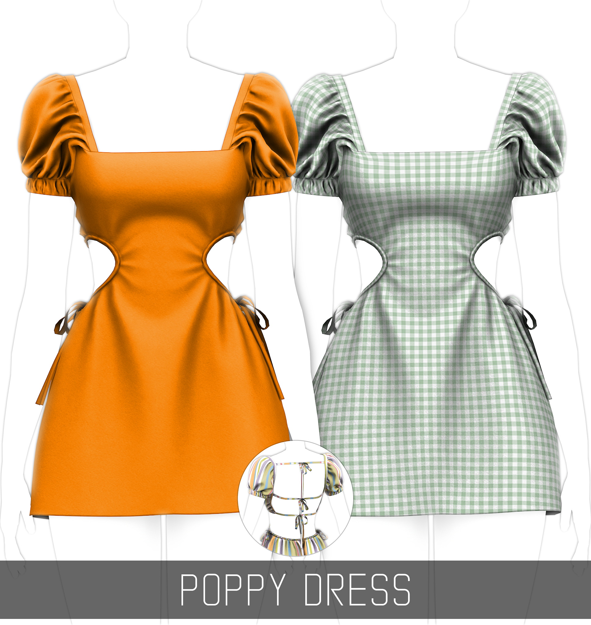 POPPY DRESS at Simpliciaty » Sims 4 Updates
