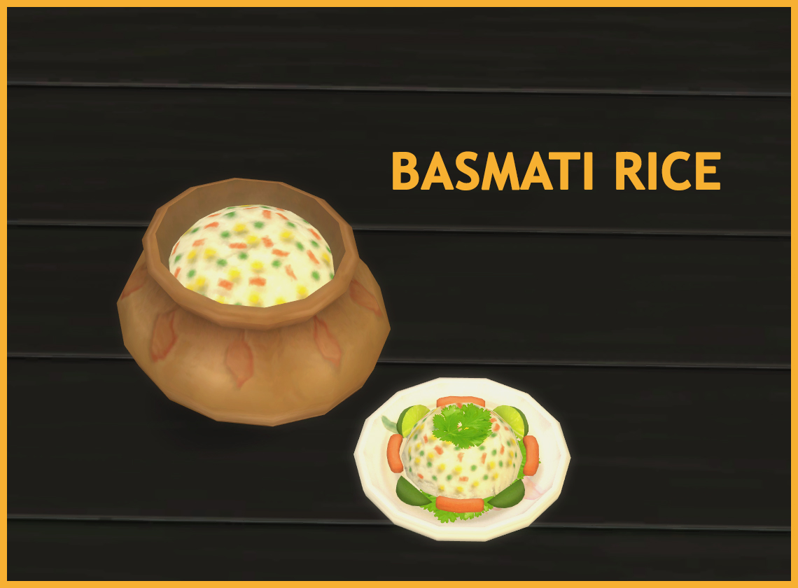 BASMATI RICE at Icemunmun » Sims 4 Updates