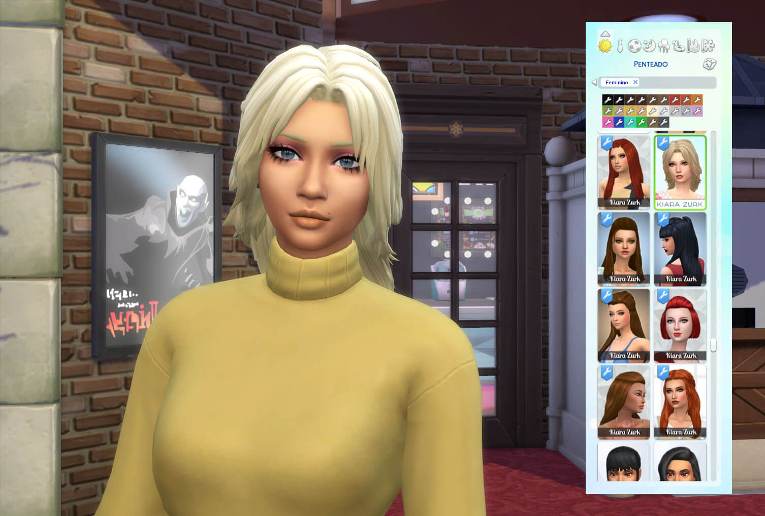 Pierre Hairstyle for Her at My Stuff Origin » Sims 4 Updates