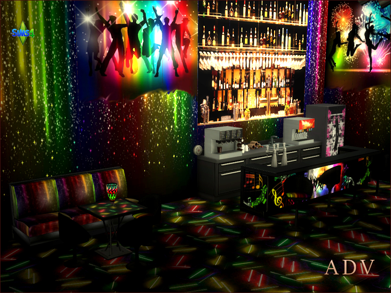 Night club furnishing sets at Arte Della Vita » Sims 4 Updates