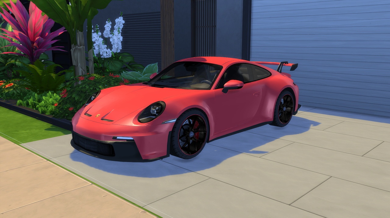 2022 Porsche 911 GT3 at LorySims » Sims 4 Updates