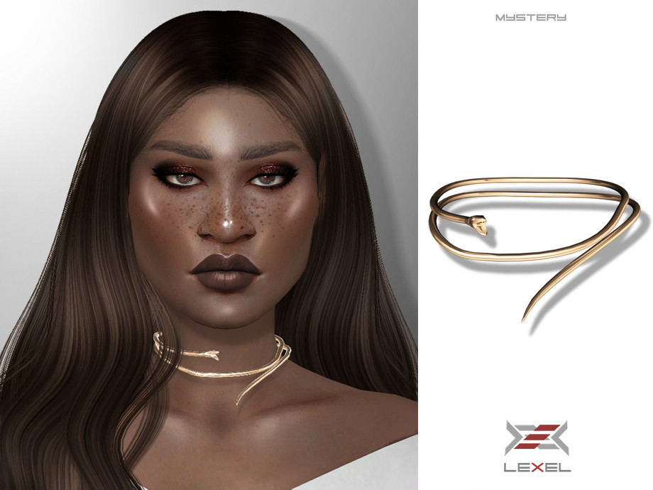 Mystery choker by LEXEL at TSR » Sims 4 Updates