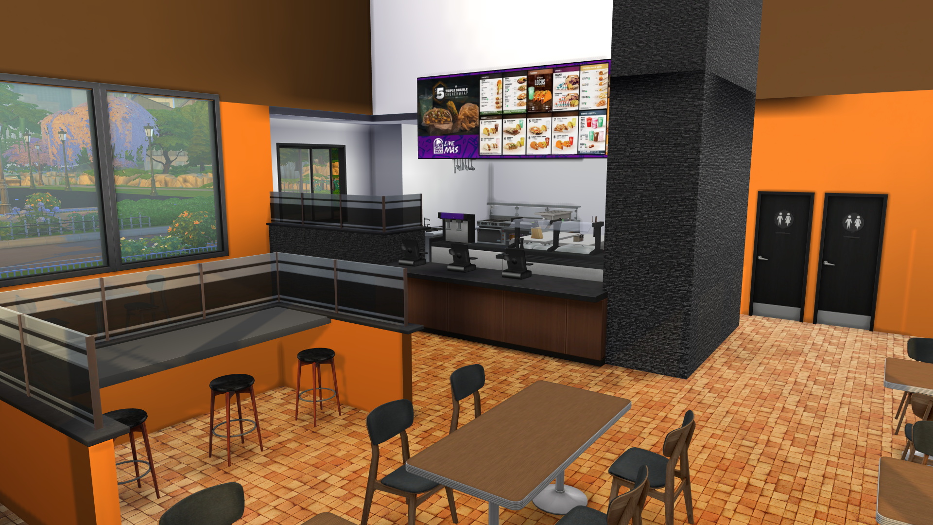Taco Bell #2 by jctekksims at Mod The Sims 4 » Sims 4 Updates