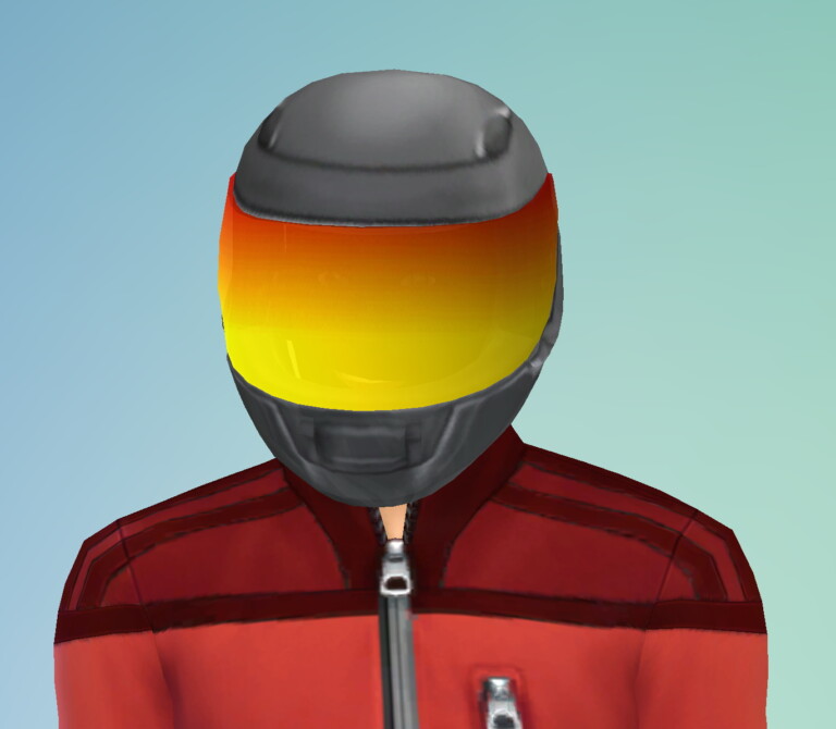 Moto Helmet by Lahawana at Mod The Sims 4 » Sims 4 Updates