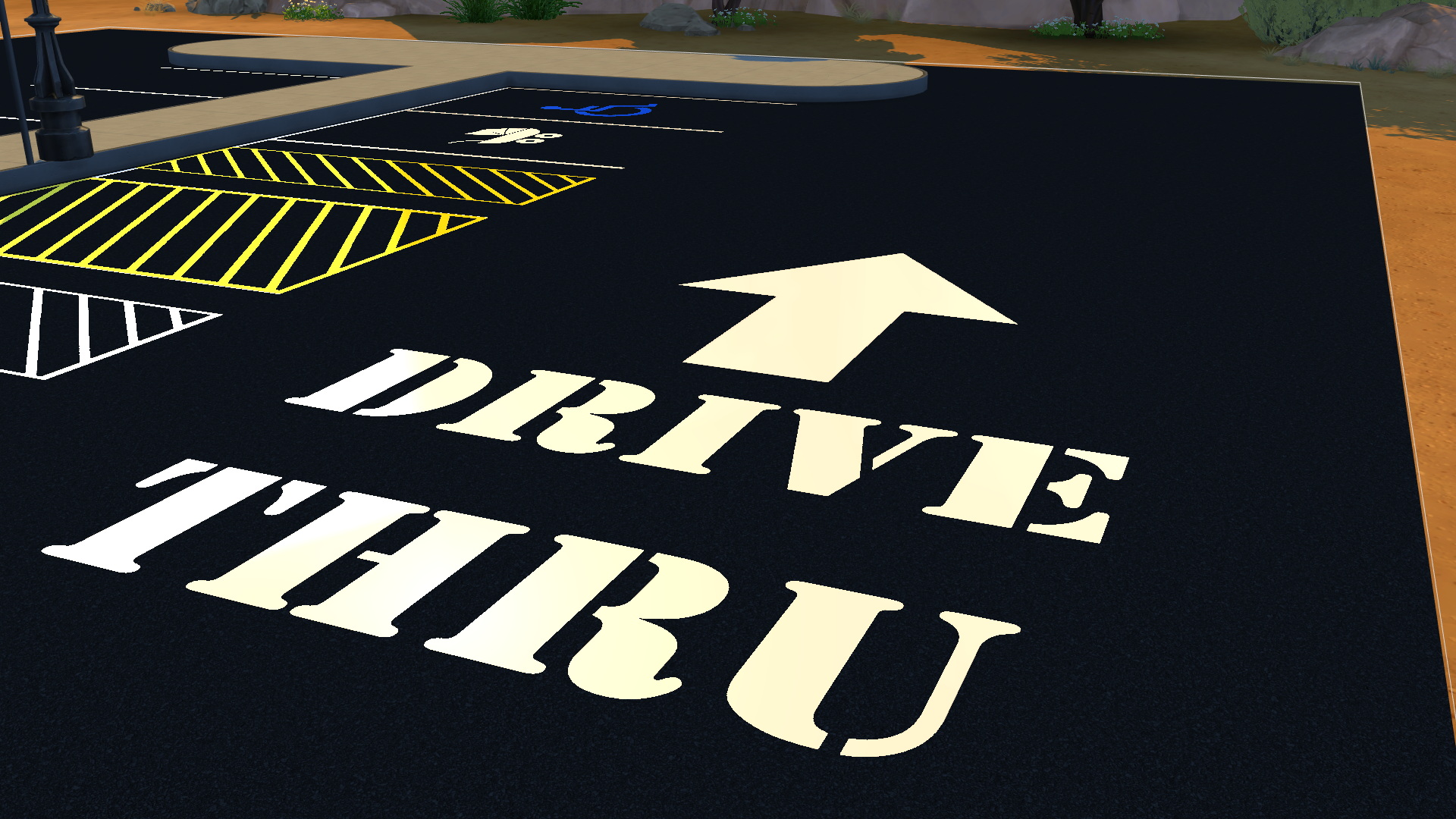 Parking Lot & Street Deco Set by jctekksims at Mod The Sims 4 » Sims 4 ...