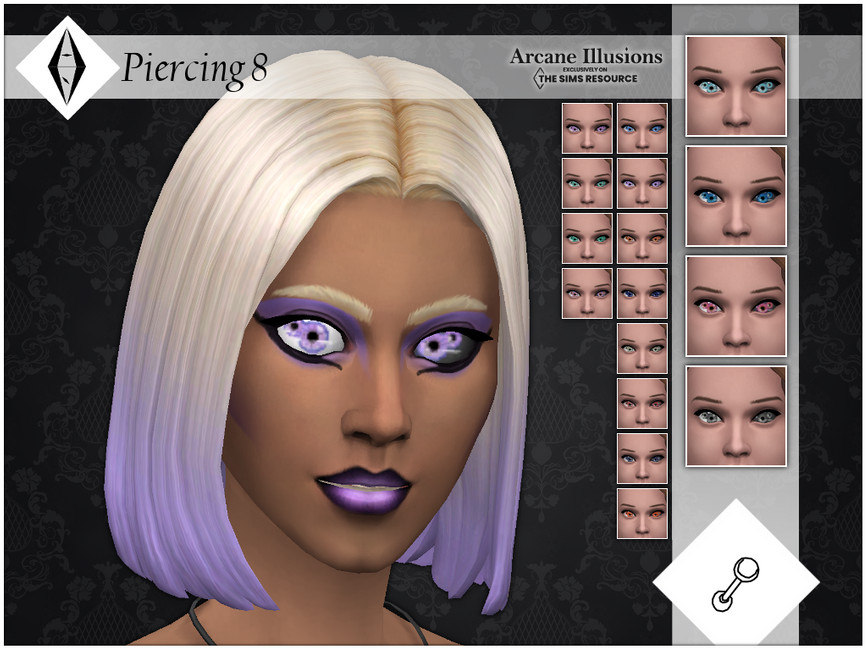Arcane Illusions - Piercing 8 by AleNikSimmer at TSR » Sims 4 Updates