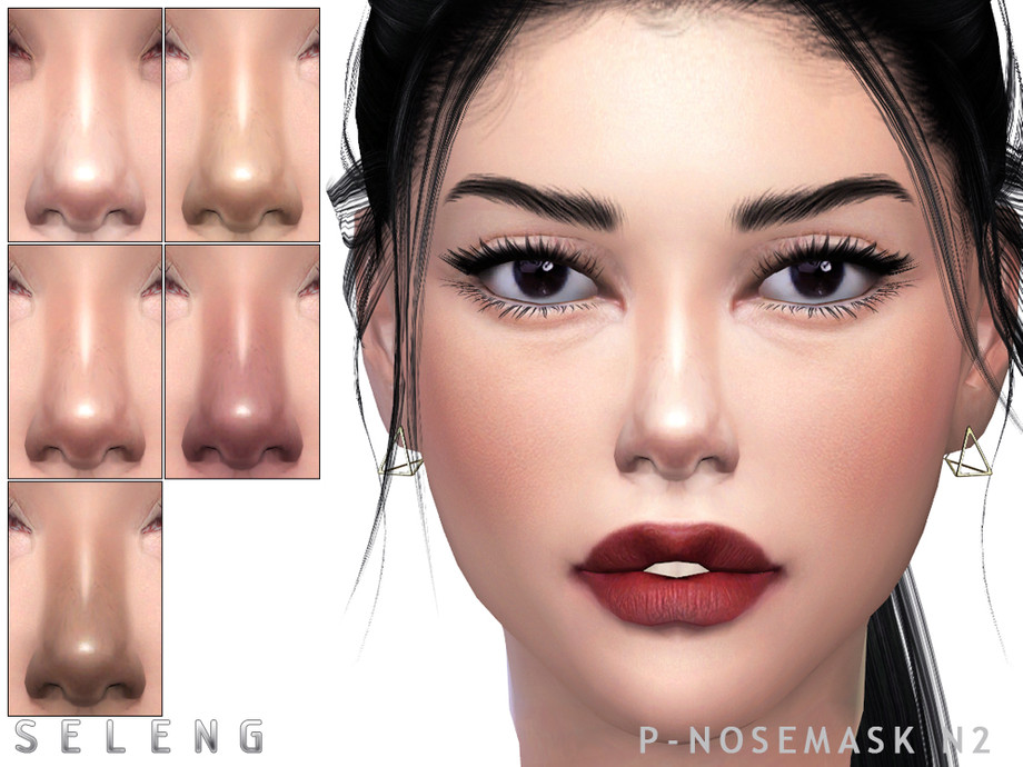 Nosemask N2 by Seleng at TSR » Sims 4 Updates