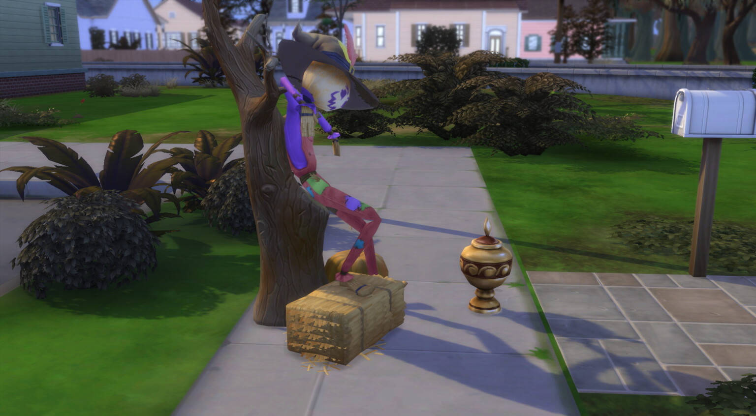 Morphiate into Scarecrow (Permanent) by LeisureLi at Mod The Sims 4 ...