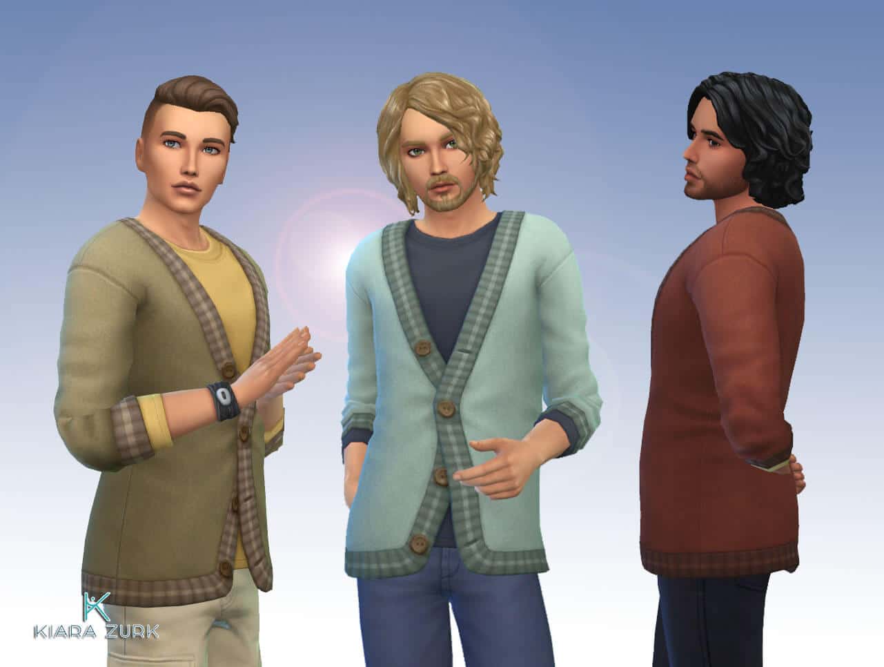 Cardigan Button up Conversion at My Stuff Origin » Sims 4 Updates