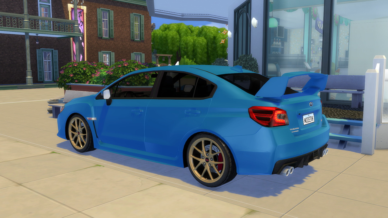 2015 Subaru WRX STI at Modern Crafter CC » Sims 4 Updates