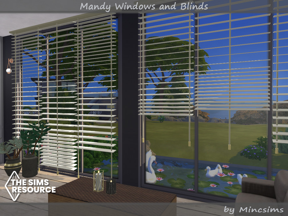 Mandy Windows and Blinds by Mincsims at TSR » Sims 4 Updates