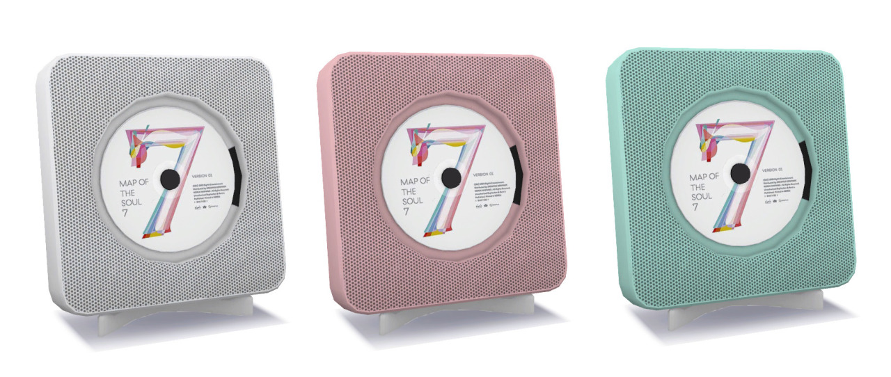 CD Player Functional and Deco at Sooky » Sims 4 Updates