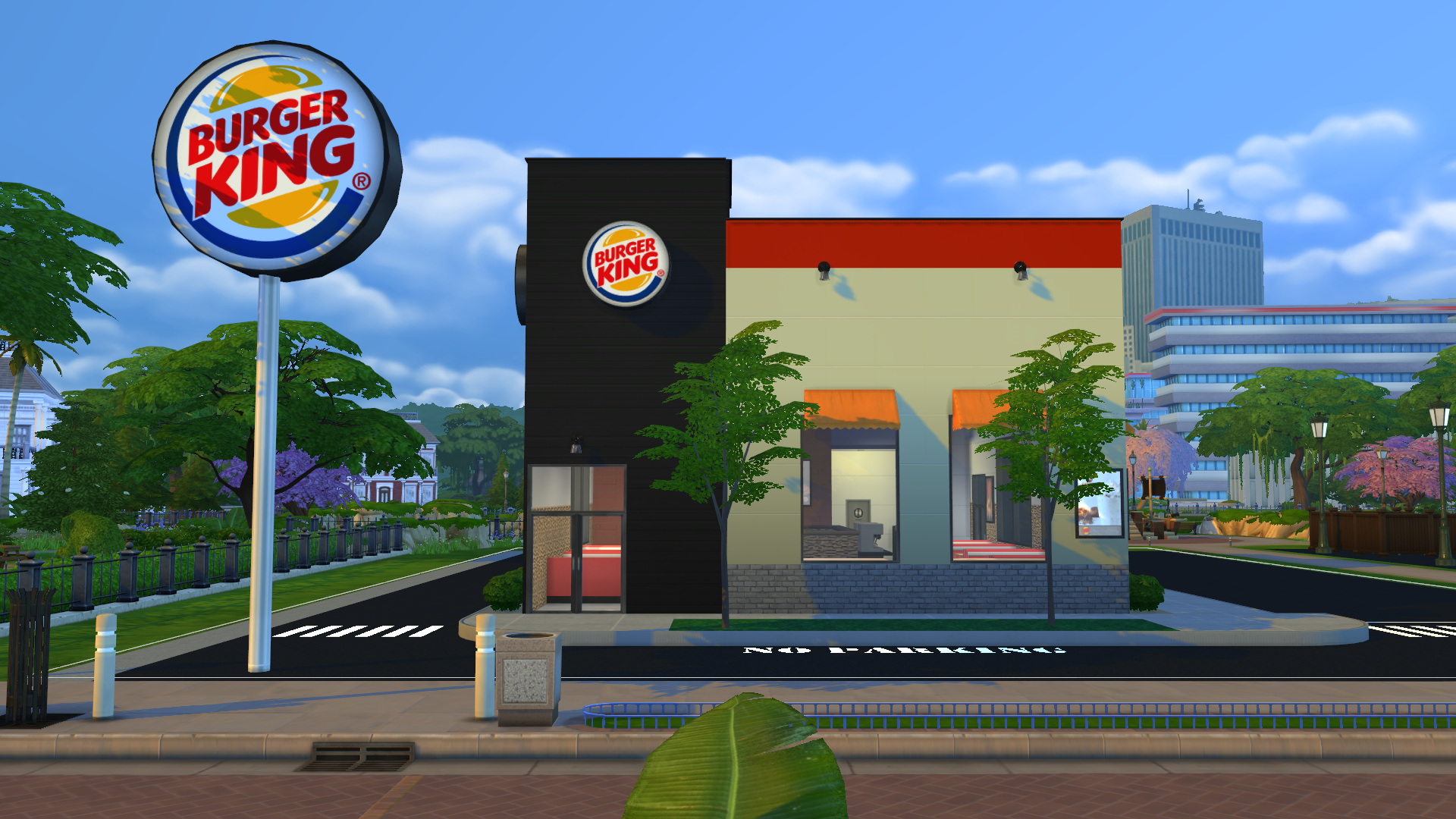 Burger King Restaurant by jctekksims at Mod The Sims 4 » Sims 4 Updates