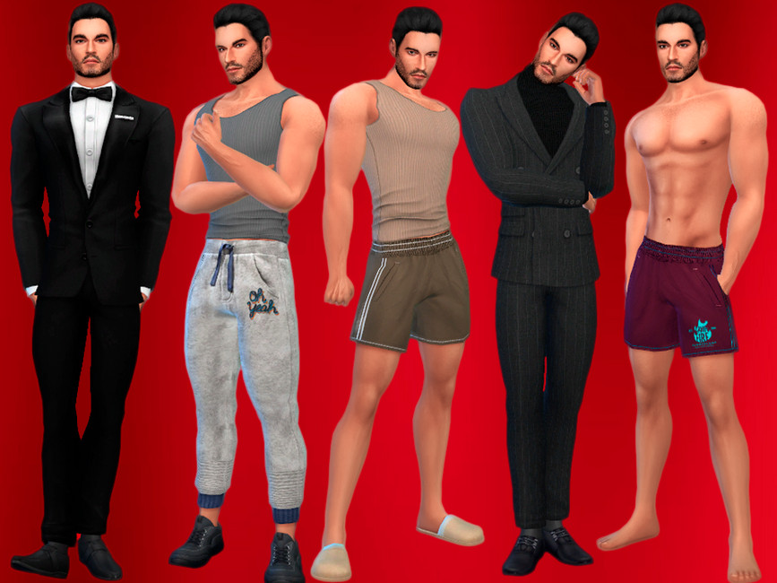 Tom Ellis Inspired Sim Model by DarkWave14 at TSR » Sims 4 Updates