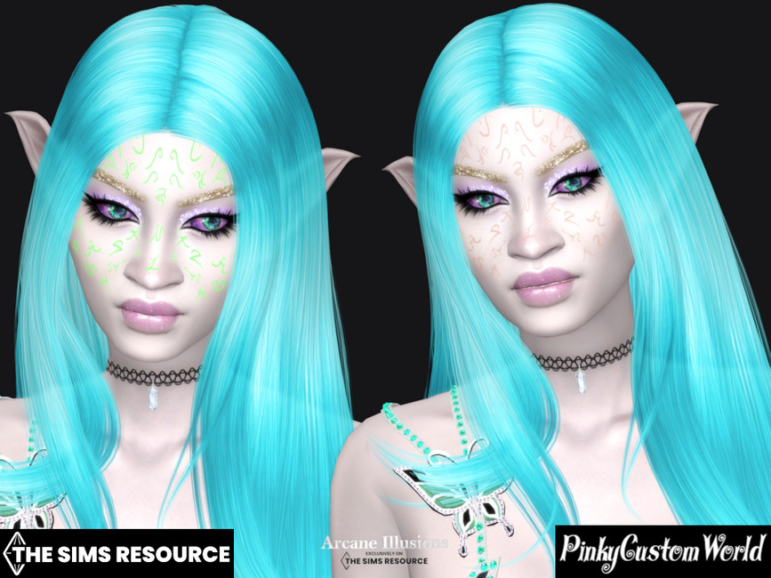 Arcane Illusions - Arcane Symbols Pastel by PinkyCustomWorld at TSR ...