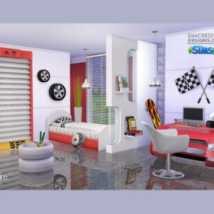 Cardboard Box Shelter at Oh My Sims 4 » Sims 4 Updates