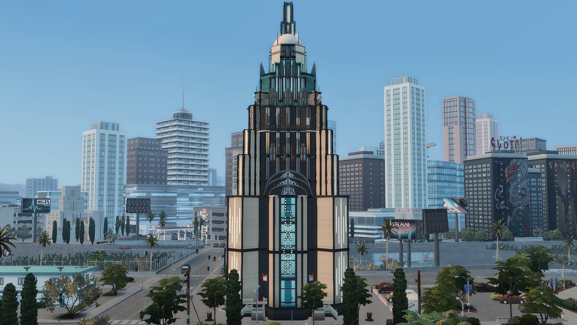 Radiant Luxor Skyscraper by PinkCherub at Mod The Sims 4 » Sims 4 Updates