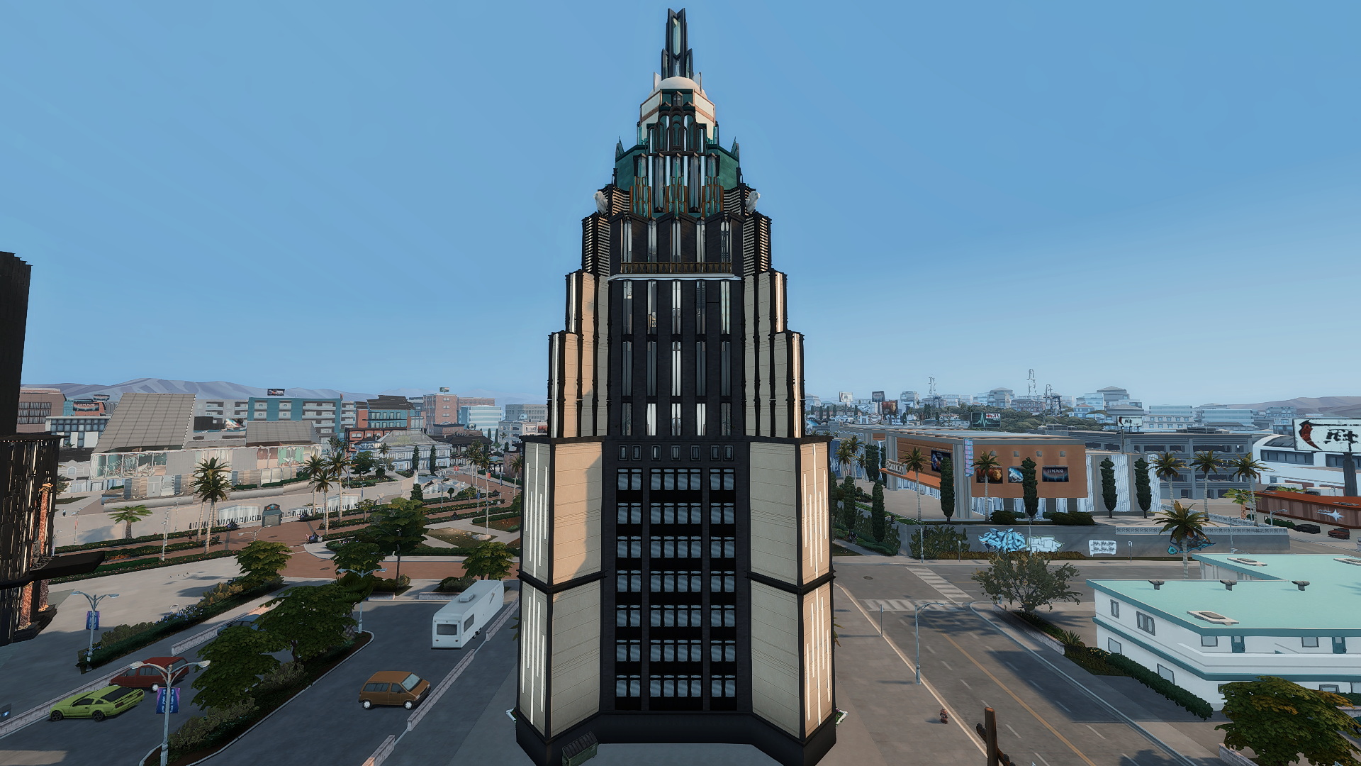Radiant Luxor Skyscraper by PinkCherub at Mod The Sims 4 » Sims 4 Updates