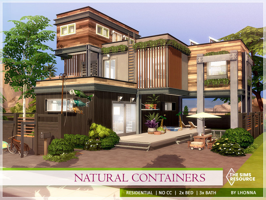 Natural Containers by Lhonna at TSR » Sims 4 Updates