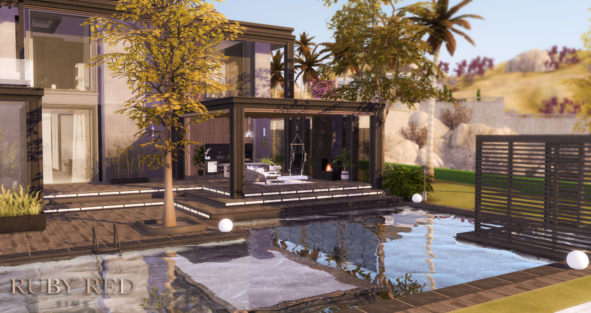 The Sunset Hills at Ruby Red » Sims 4 Updates