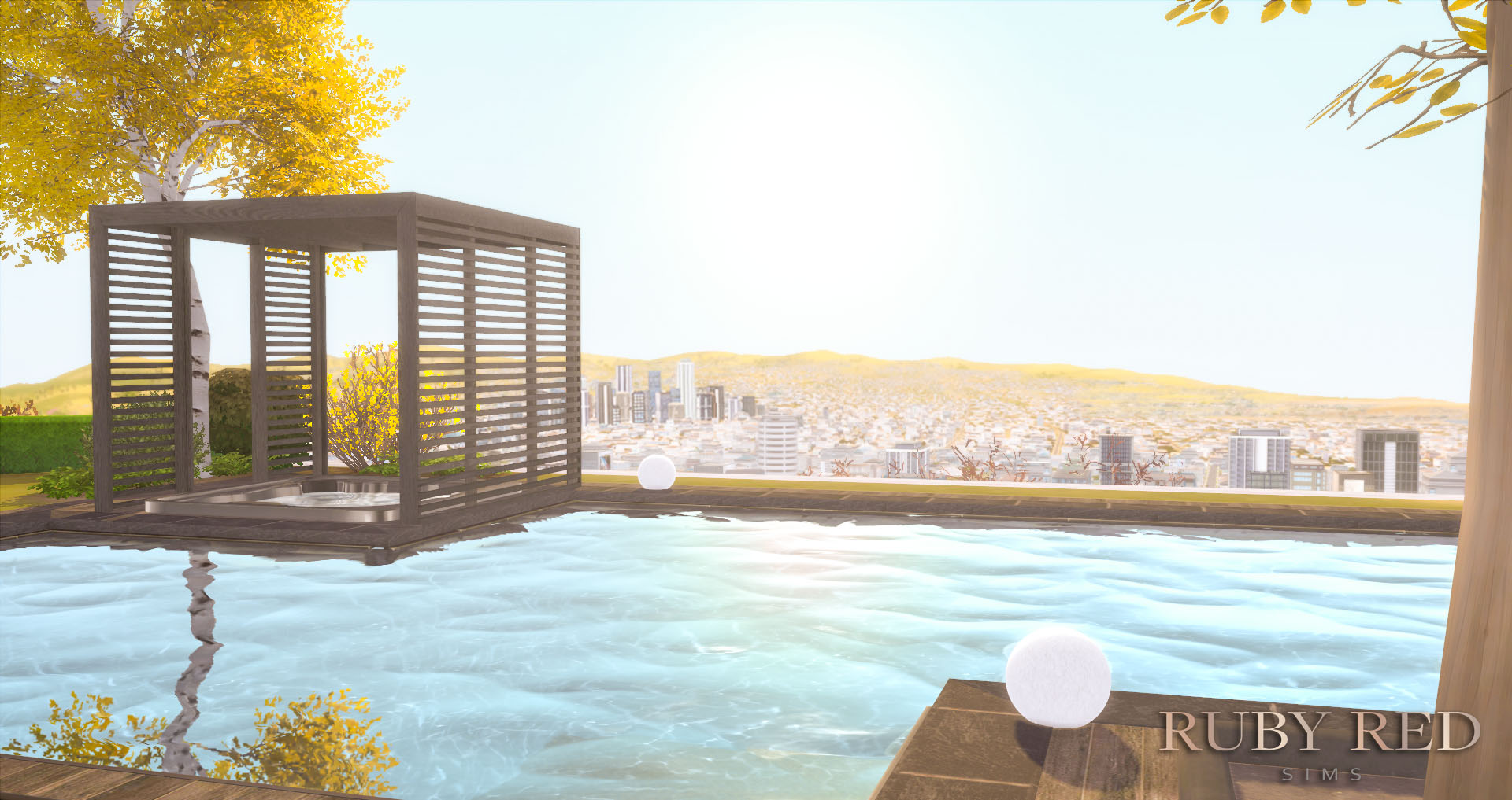 The Sunset Hills at Ruby Red » Sims 4 Updates