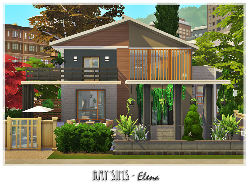 Elena House by Ray_Sims at TSR » Sims 4 Updates